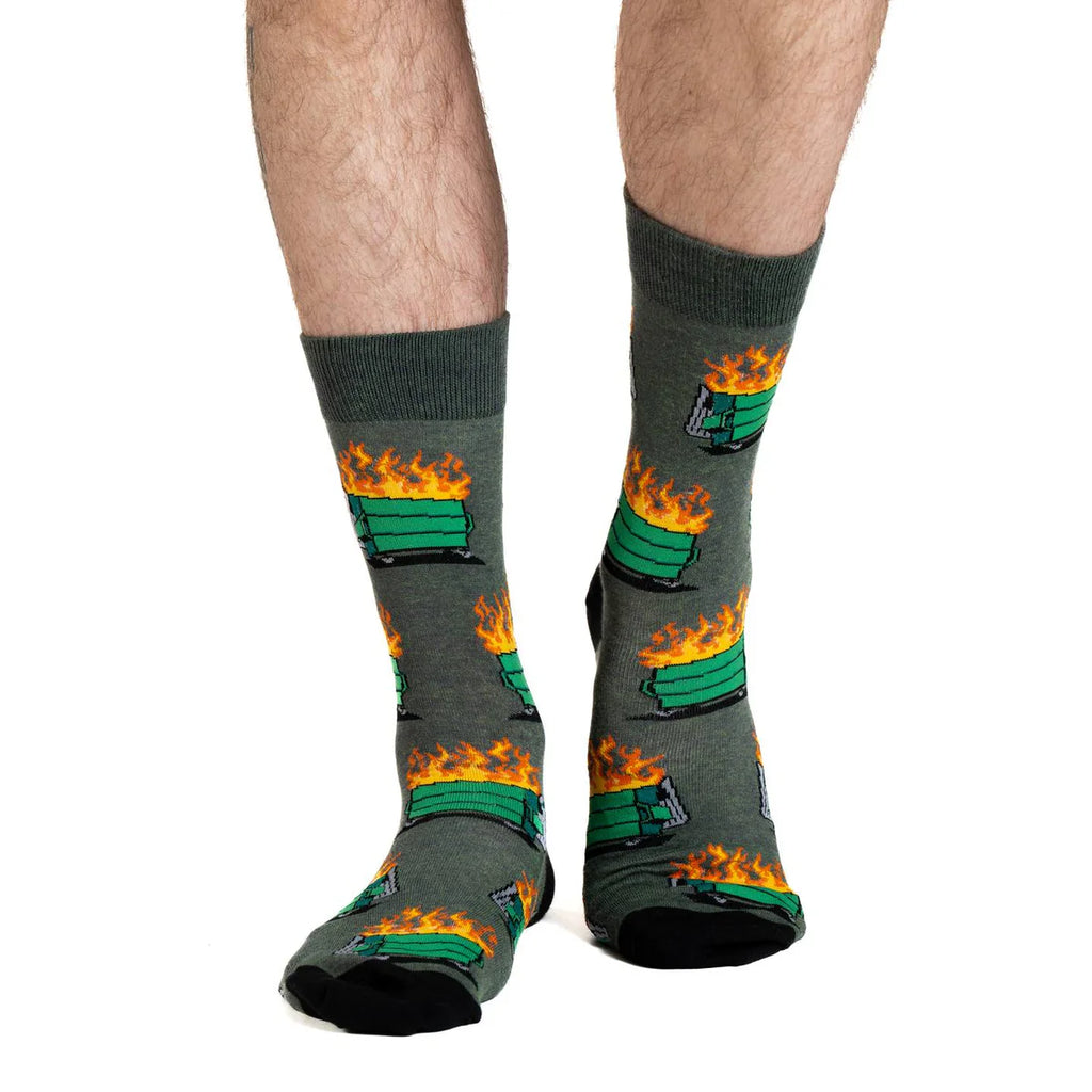 Good Luck Sock | Dumpster Fire – Sole City Shoes