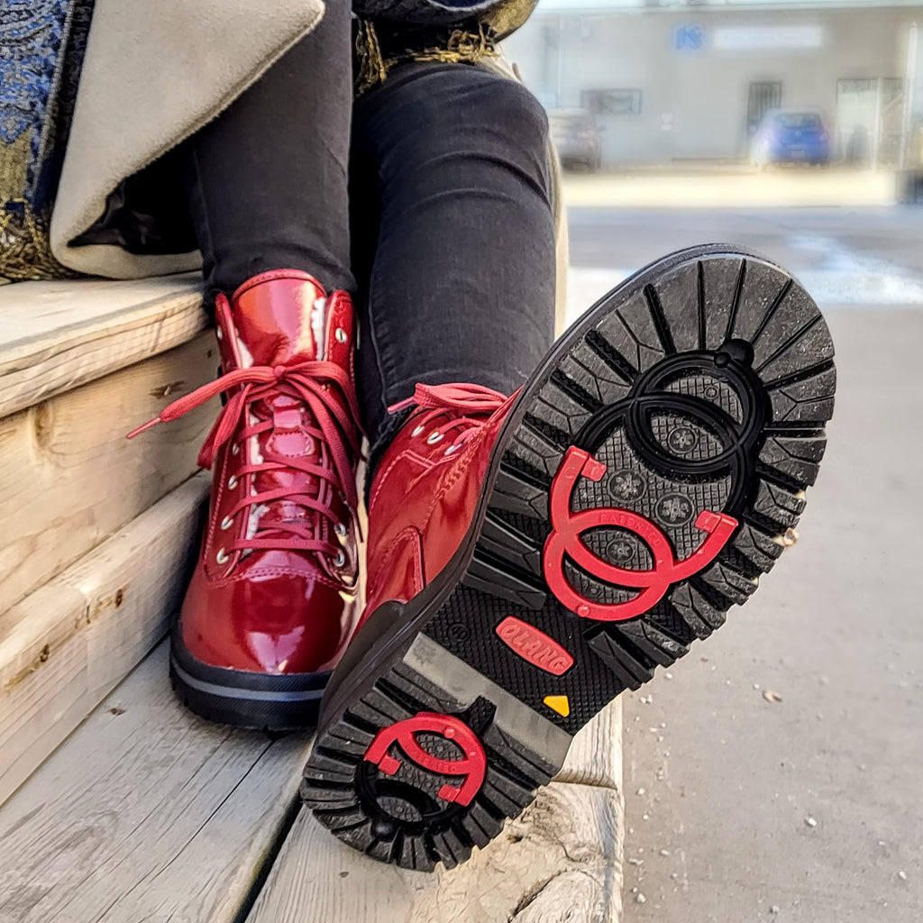 Olang Spoke | Red – Sole City Shoes