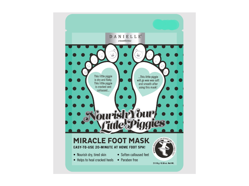 Danielle 4pc Nourishing Foot Masks | Sleep – Sole City Shoes