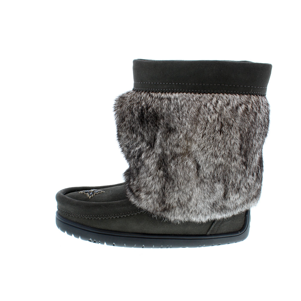 Manitobah Mukluks WTP Half Mukluk | Charcoal – Sole City Shoes