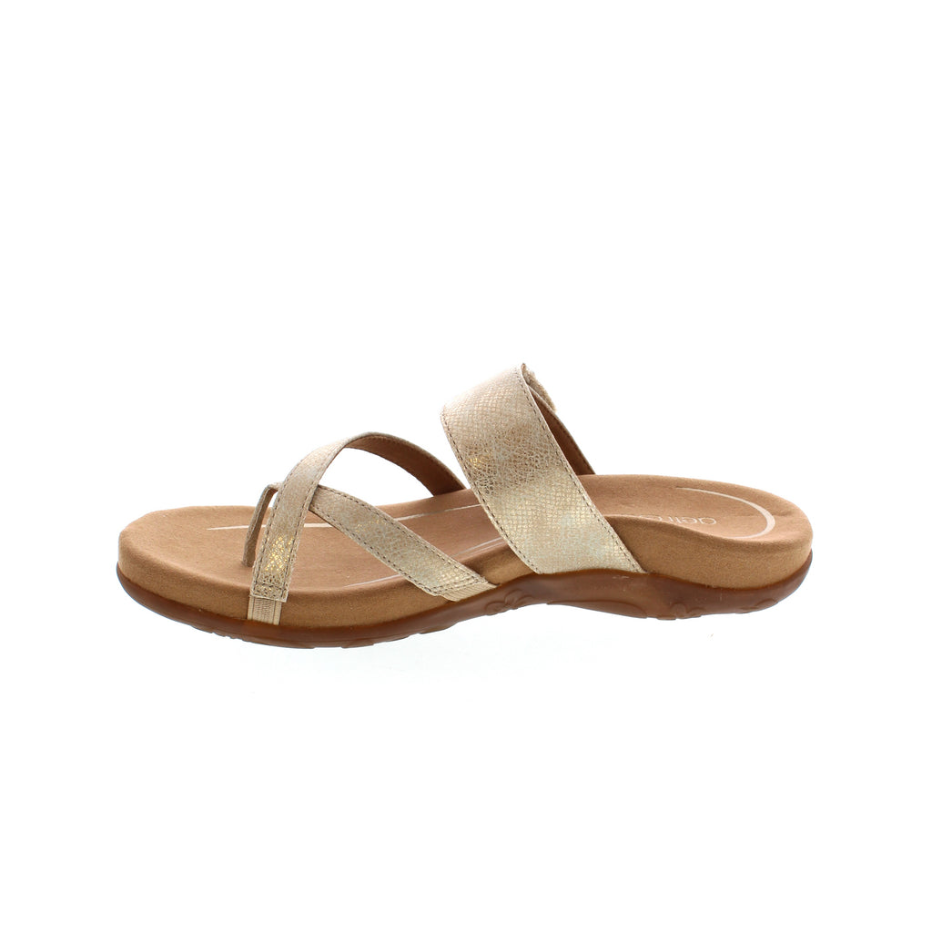 Aetrex Izzy | Light Gold – Sole City Shoes